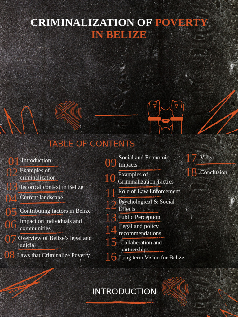 Criminalization of Poverty in Belize | PDF | Poverty | Poverty & Homelessness