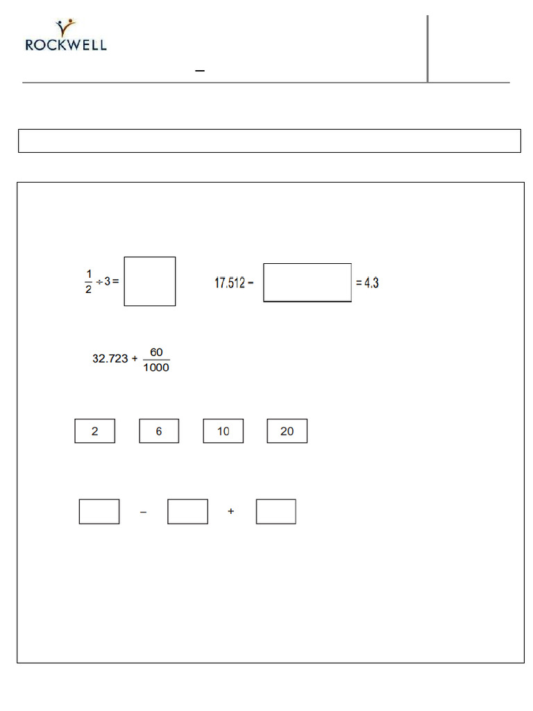Calculation - Numbers | PDF