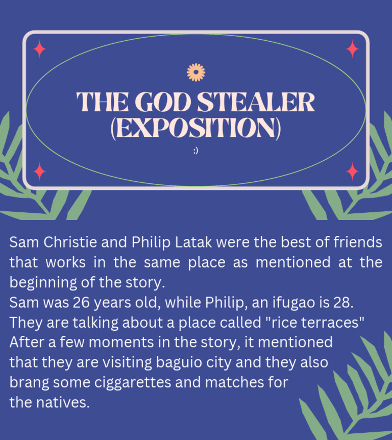 The God Stealer Exposition | PDF