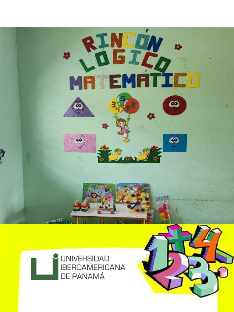 Rincones Matemáticos para Niños | PDF | Aprendizaje | Evaluación