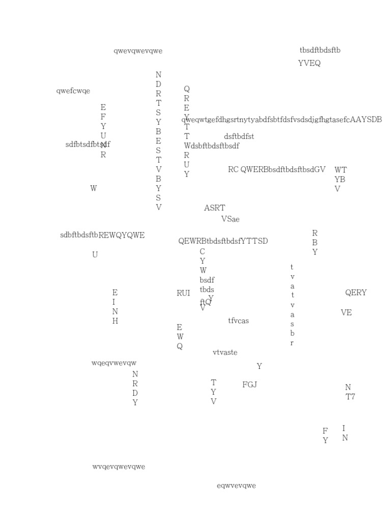 Random Text Generator Output | PDF