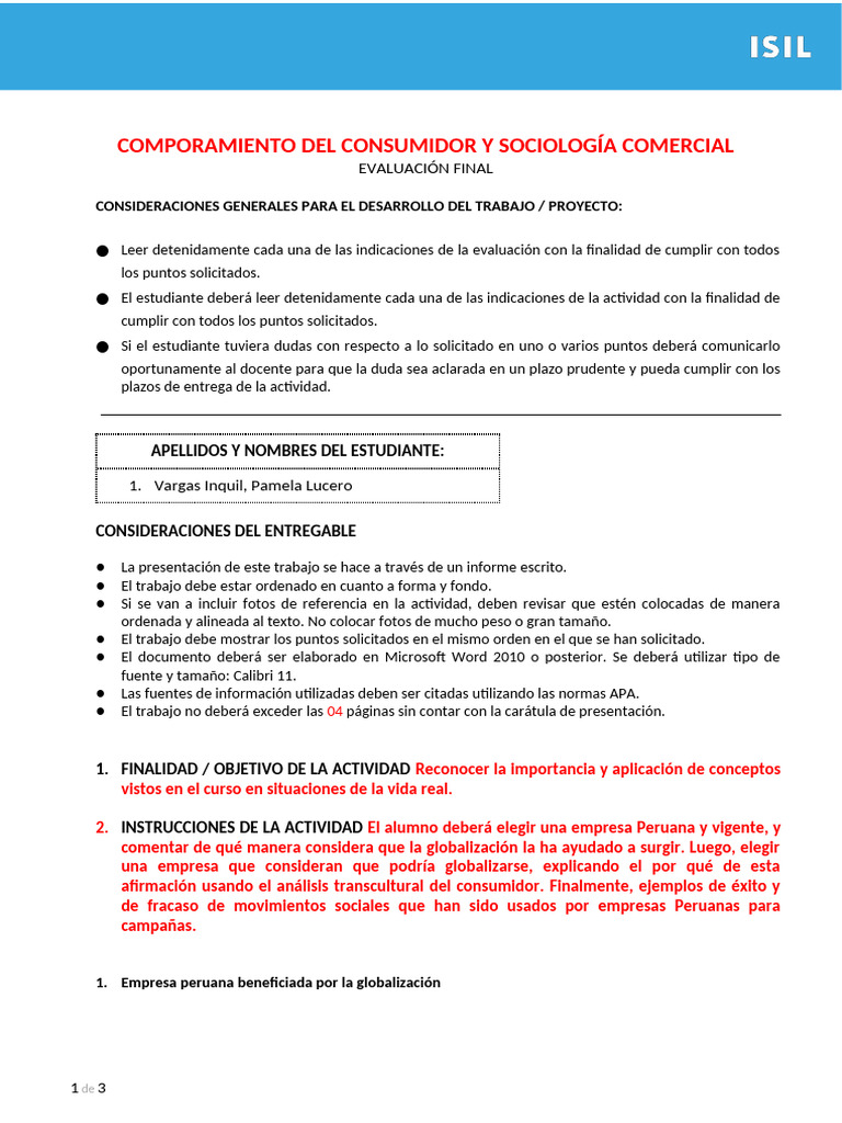 Isil - Final 2025-O 1-2 | PDF | Marca | Economias