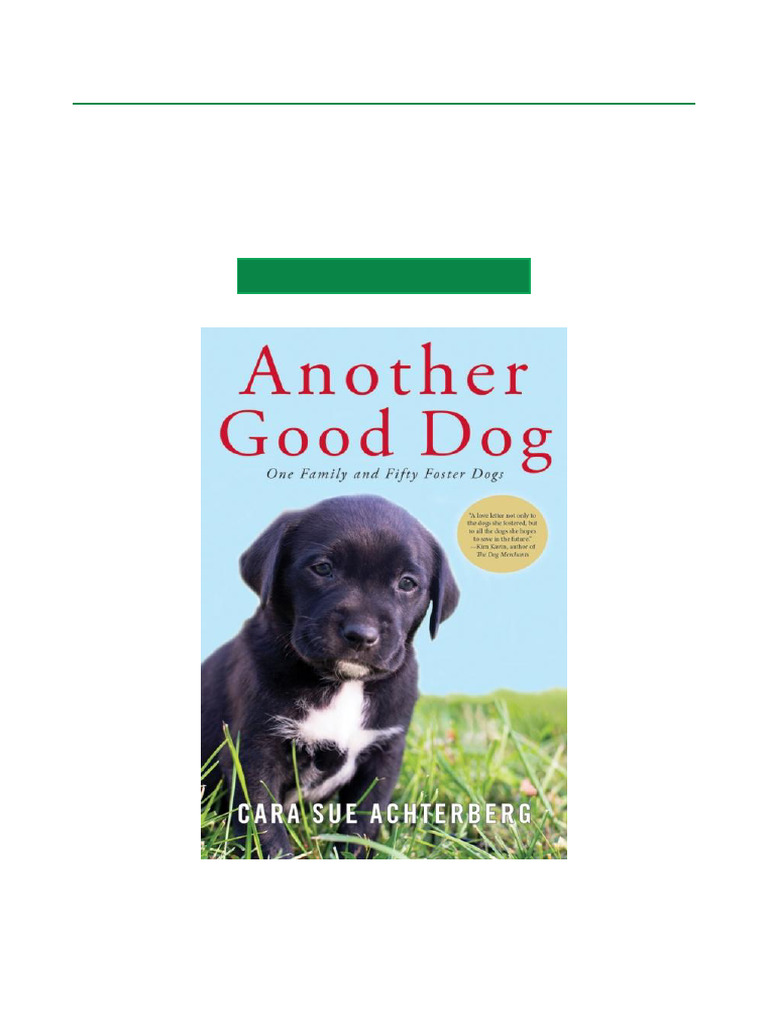 Download Another Good Dog Book | PDF