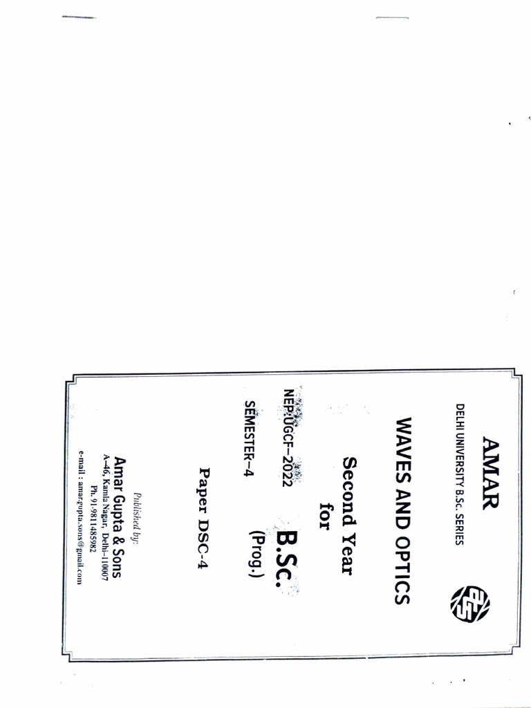 Pyq Physics 4th Sem | PDF