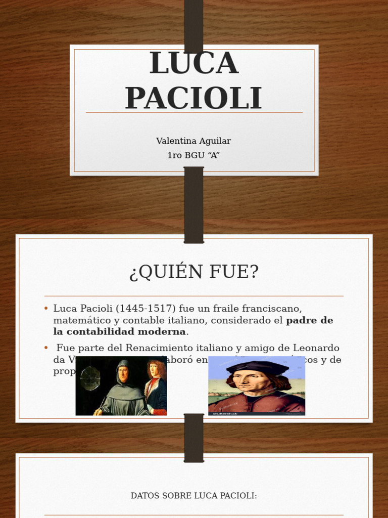 Luca Pacioli | PDF