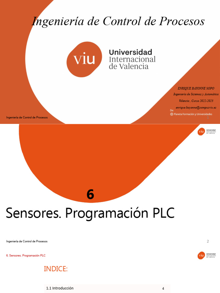 S11.2 - Ing. Control de Procesos - Programación de PLCs | PDF | Sensor ...