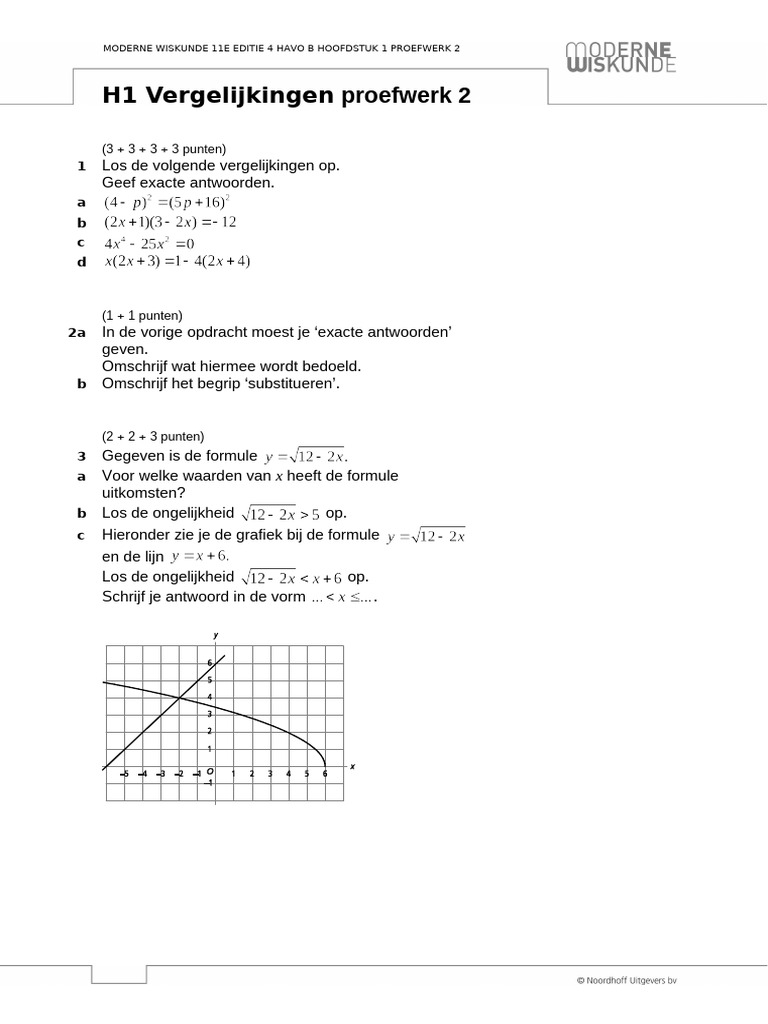 02 MW11 4 Havo B H1 DP2 | PDF