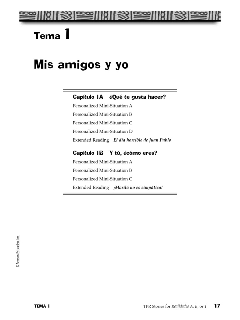 Pasaporte de lectura: Tema 1 | PDF