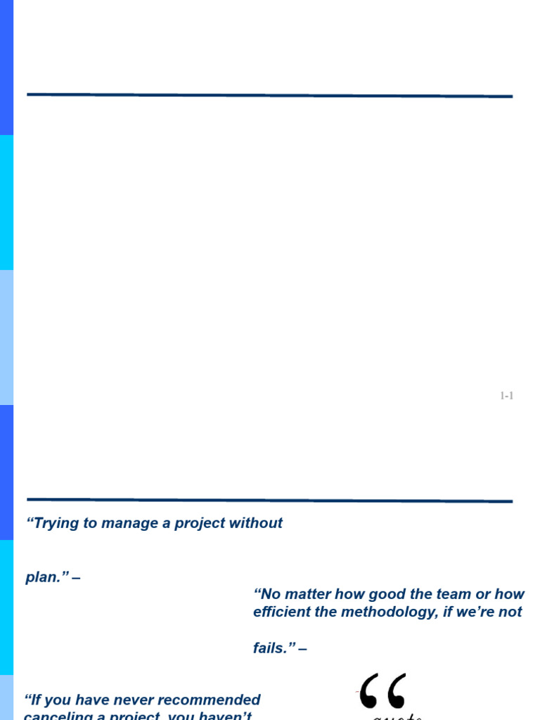 1. Session 1-2_Introduction to Project Management & Need for Project ...