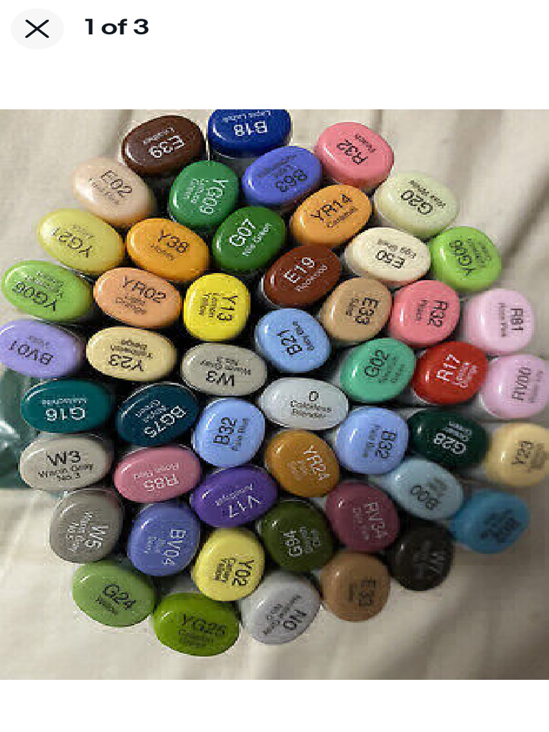 50 Individual NEW FRESH Copic Markers Dual Tip Felt Lot All New Ebay | PDF