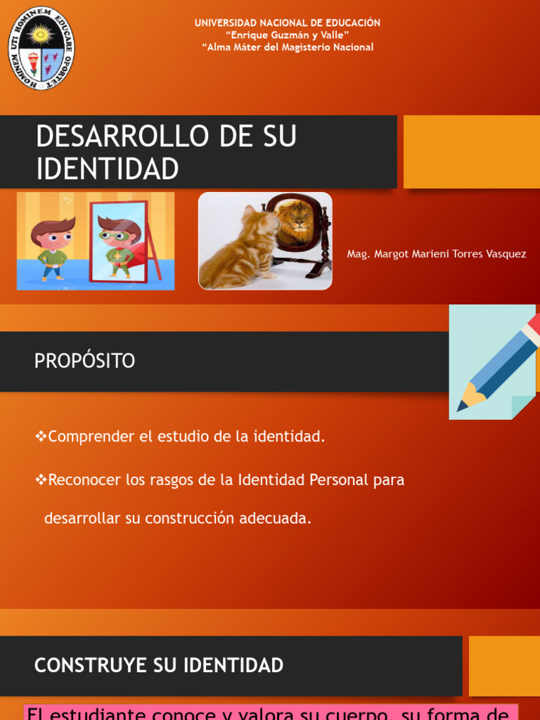 Construcción de Identidad y Autoestima | PDF | Moralidad | Autoestima