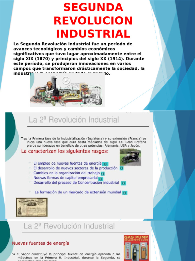 Segunda Revolucion Industrial | PDF