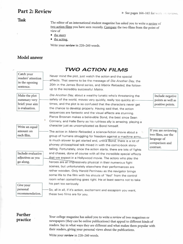 CAE Review Sample - Expert | PDF