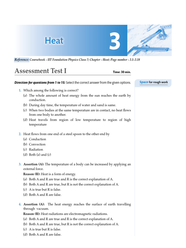 Heat Practice | PDF | Heat | Heat Transfer