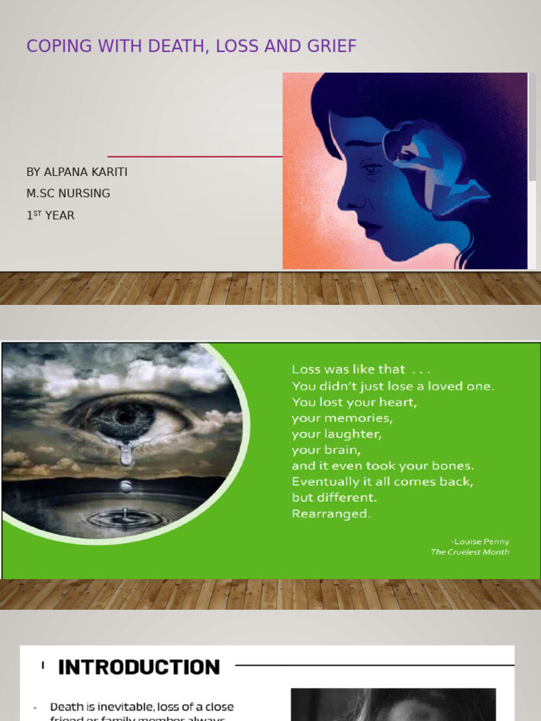Understanding Grief and Loss Management | PDF | Grief | Grief Counseling