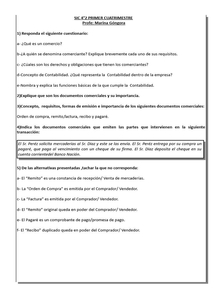Trabajo Práctico Integrador 1er Cuatrimestre SIC 4°2 TM | PDF