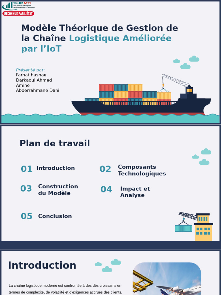 Presentation (1) Version Final | PDF | Logistique | Internet des objets