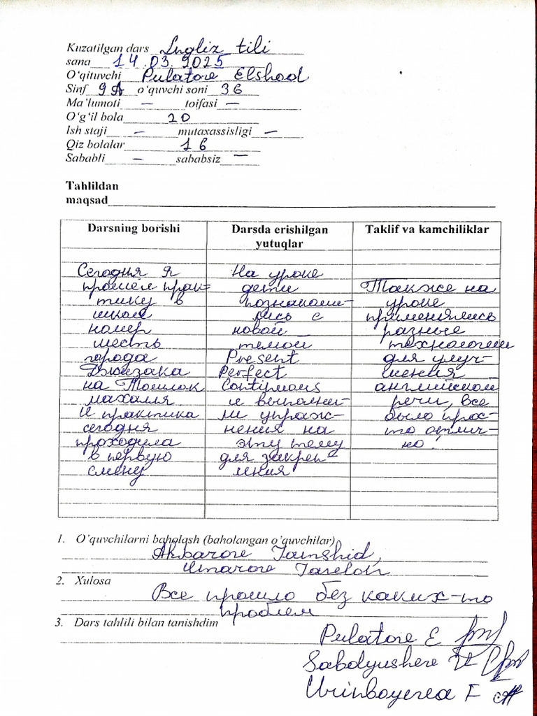 Dars Tahlili 14.03 | PDF