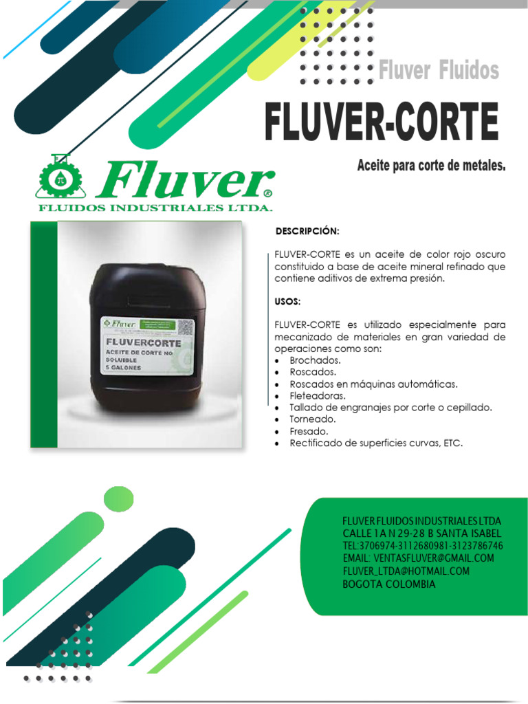 Ficha Tecnica Fluvercorte | PDF
