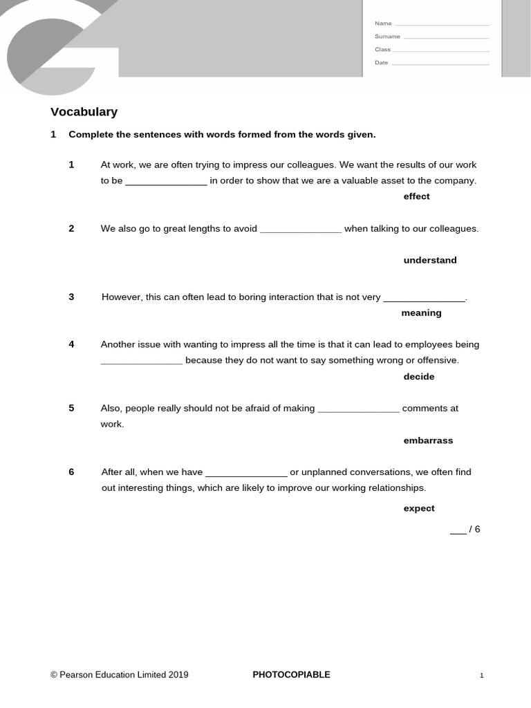 Gold_C1_Advanced_NE_DF_UT02 | PDF | Human Communication
