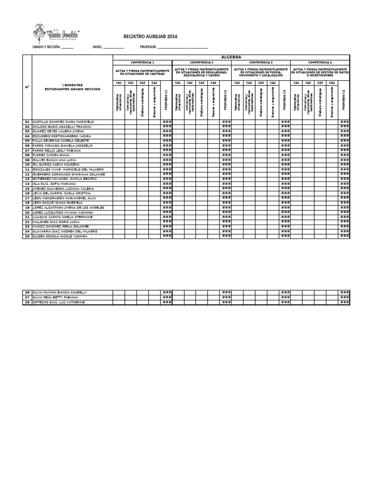 Primero B | PDF