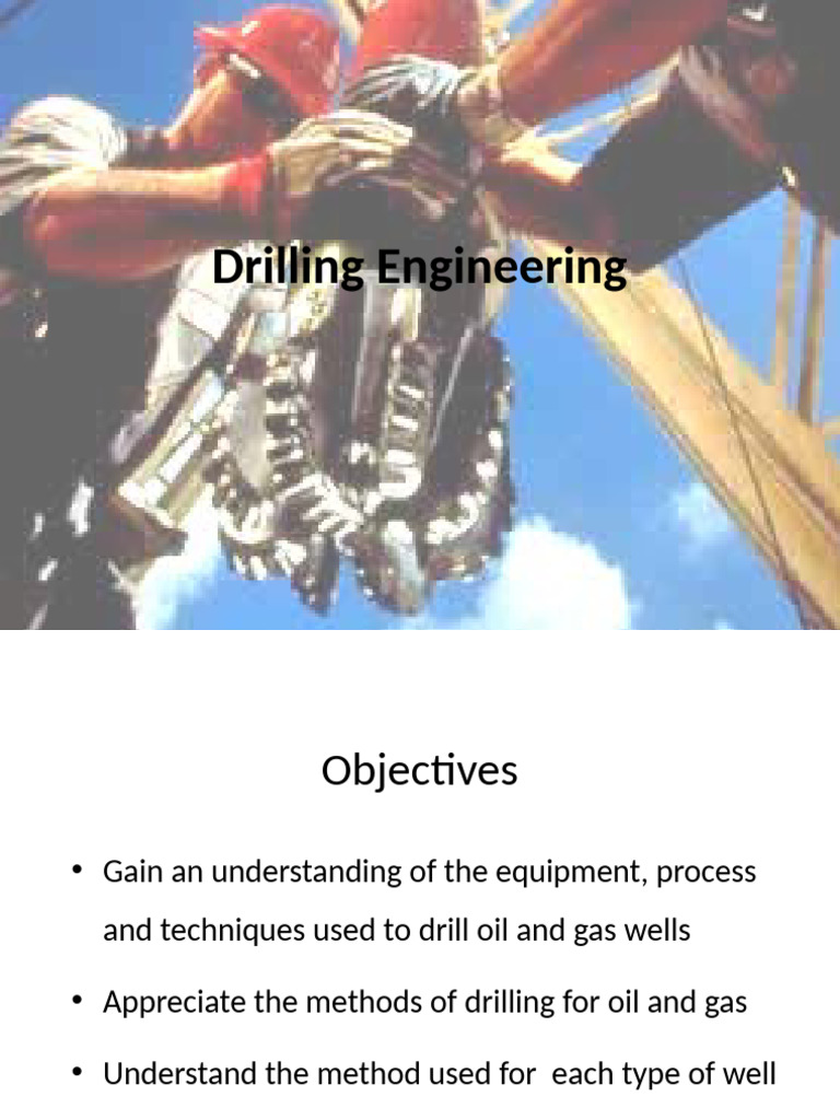 1 Overview of Drilling | PDF | Oil Well | Drilling Rig