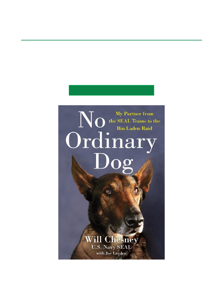 View No Ordinary Dog My Partner From The SEAL Teams To The Bin Laden ...