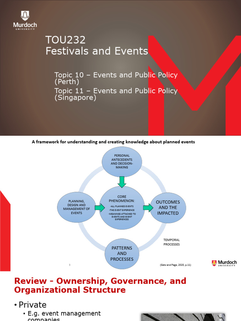 Events and Public Policy Framework | PDF | Policy | Australia