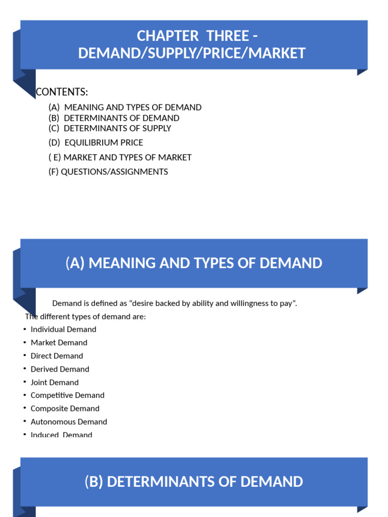 Eng Eco Chapter Three - Demand Analysis | PDF | Demand | Elasticity (Economics)