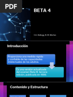 Test de Inteligencia Beta 4: Guía Completa | PDF | Escala de ...
