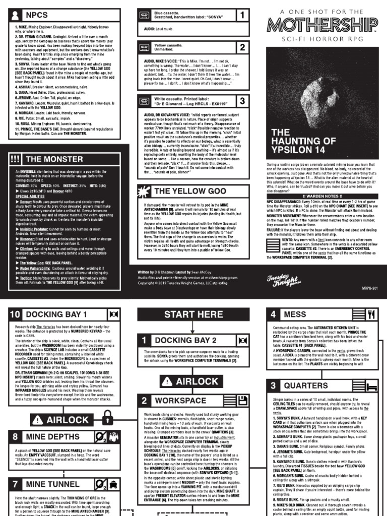 The Haunting of Ypsilon 14 | PDF