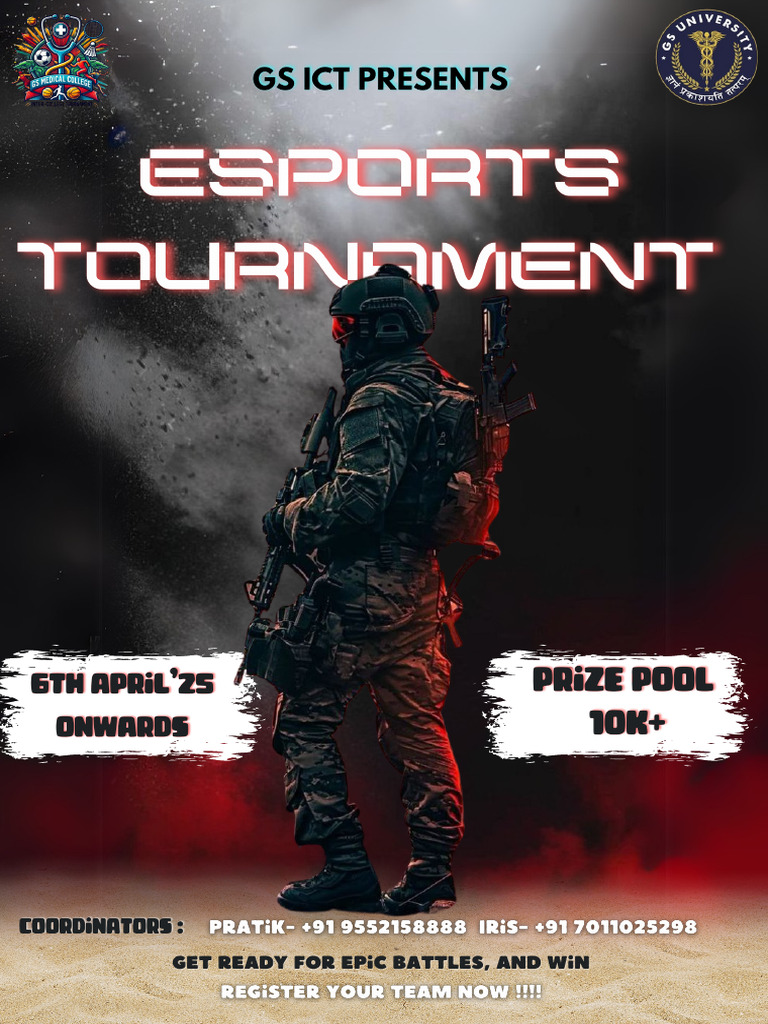 GS-ICT ESports 2025 Rulebook | PDF | Tournament | Sports