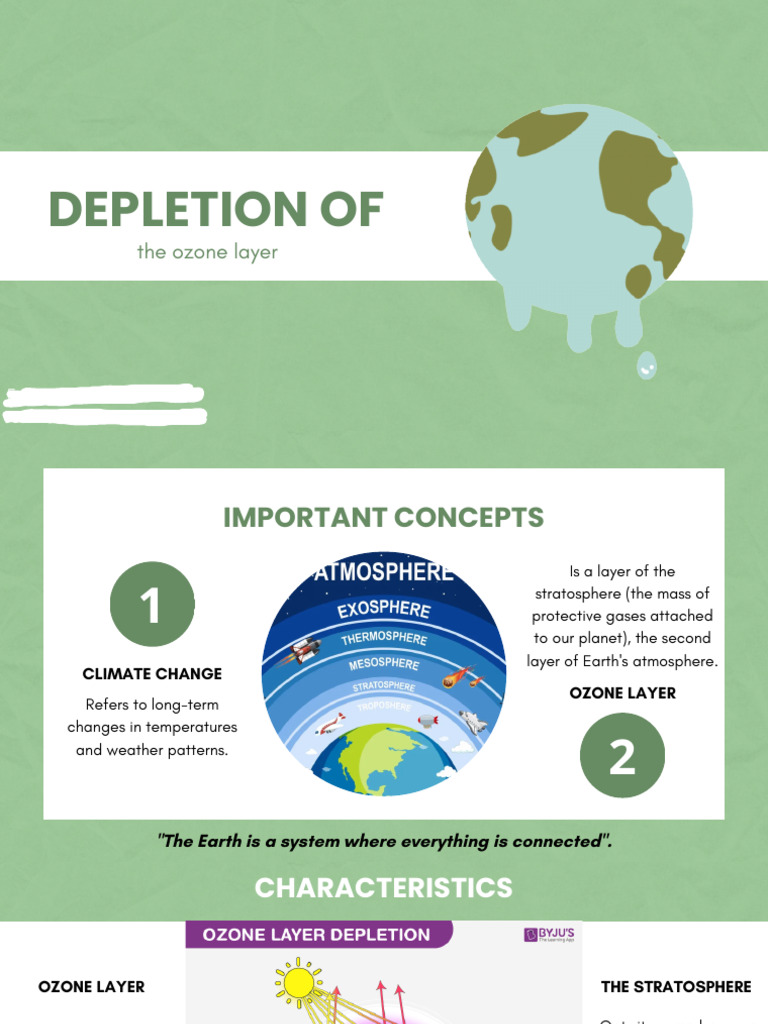 Ozone Layer Depletion and Its Effects | PDF | Ozone Depletion ...