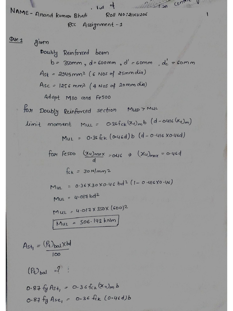 Rcc assignment 1 | PDF