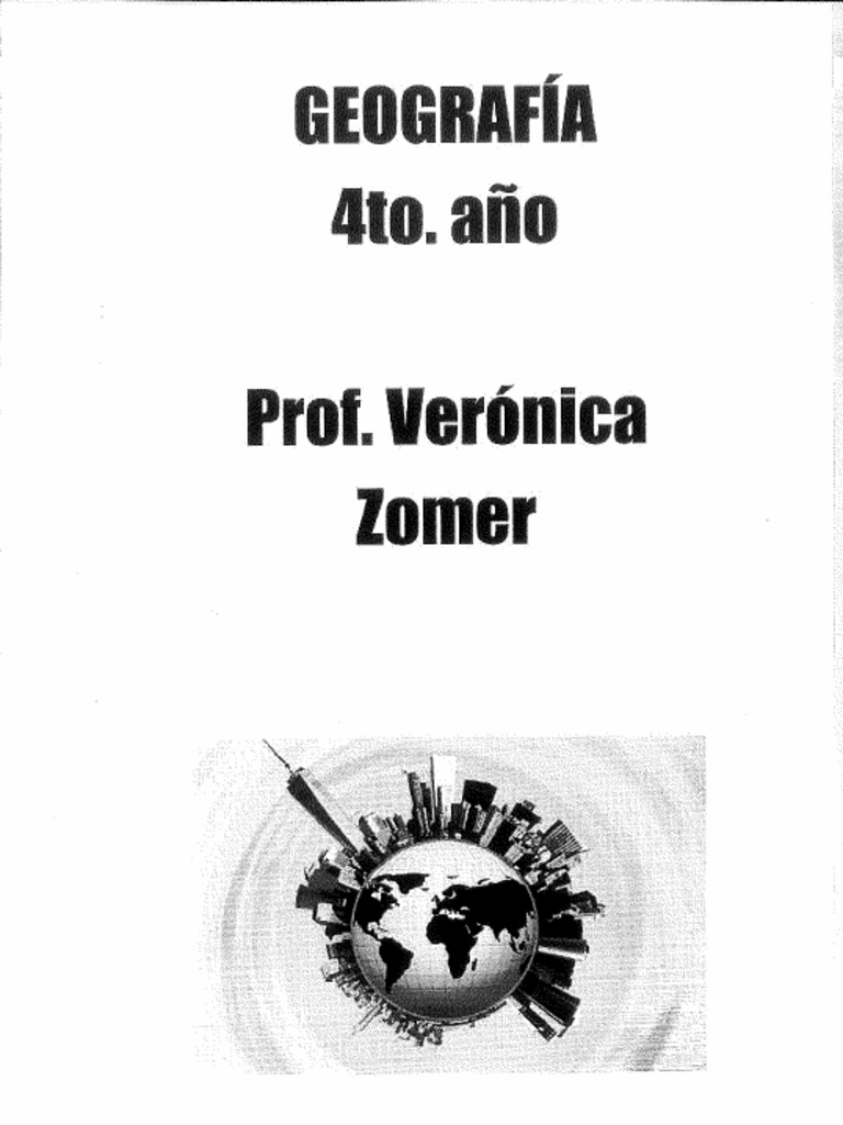 Modulo Geografía 4 | PDF