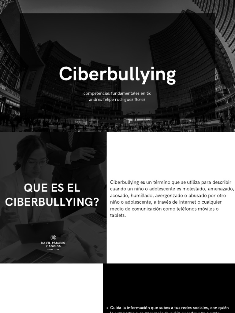 Ciberbullying: Definición y Prevención | PDF