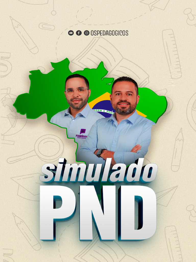 Simulado PND para Conquistar Sua Aprovação em 2025 - Prof. Carlinhos e ...