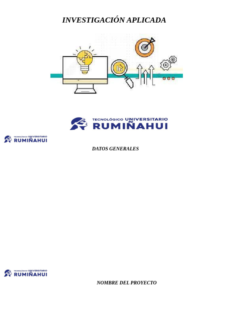 Formato Presentación Proy | PDF