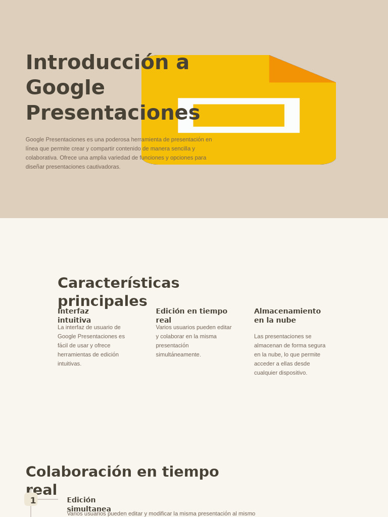 Introduccion A Google Presentaciones | PDF | Software | Informática