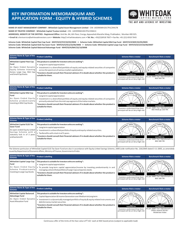 Editable Common Application Form With KIM | PDF | Investing | Mutual Funds