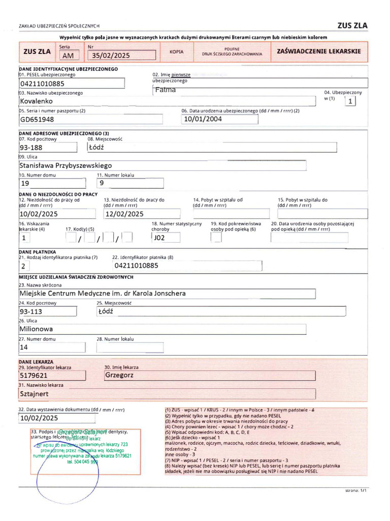 POTWIERDZENIE | PDF
