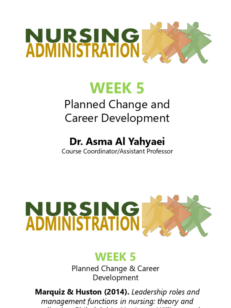 Nursing Change Management & Career Development | PDF | Residency ...