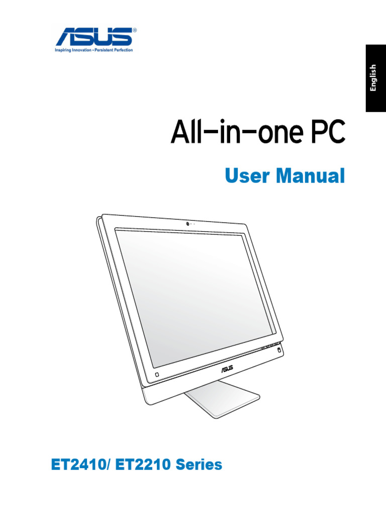 ASUS AIO CPU MANUAL Et2210enks | PDF | Hdmi | Usb