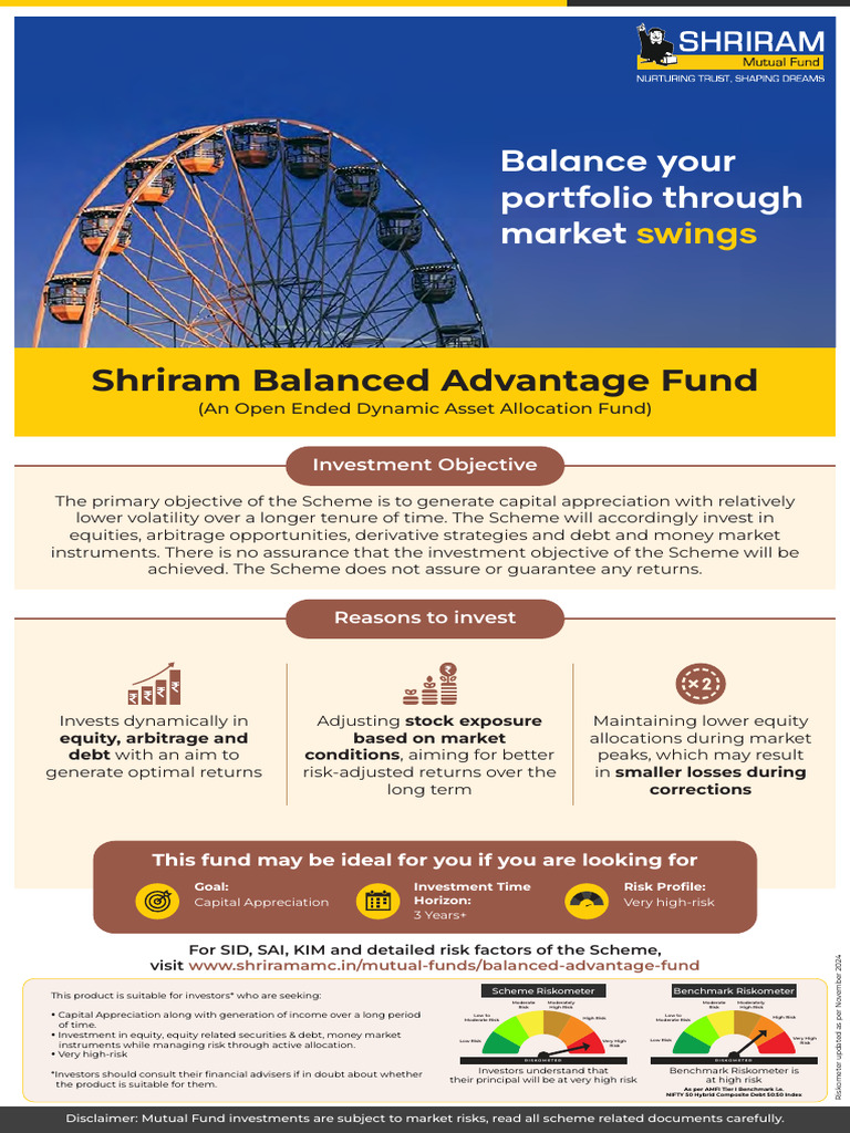 Shriram-Balanced-Advantage-Fund | PDF | Investing | Risk
