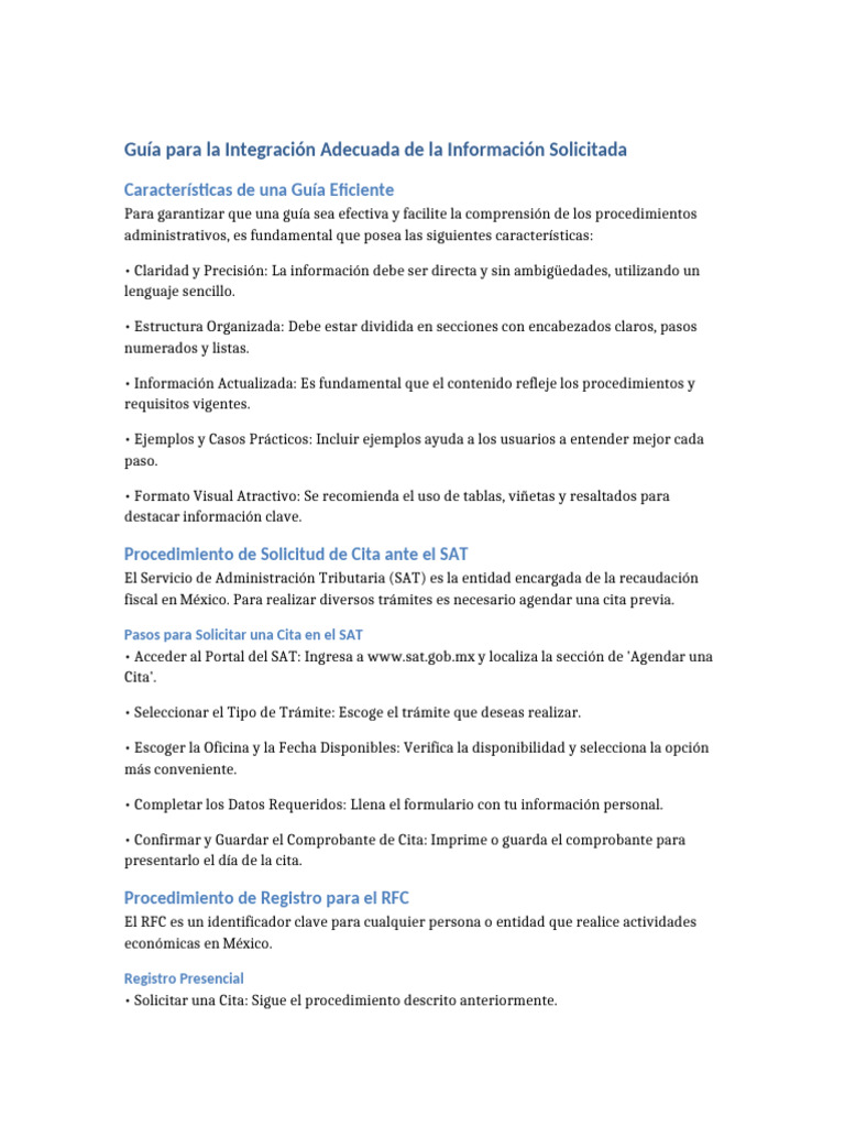 Guia_SAT_Citas | PDF | Informática
