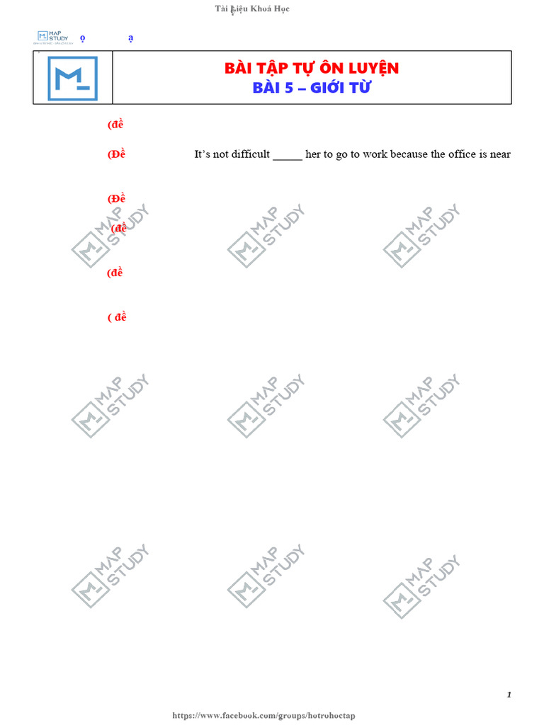 Tai Lieu - Buoi 5 Bai Tap Ve Nha 1726024519502 | PDF | Determinants Of Health