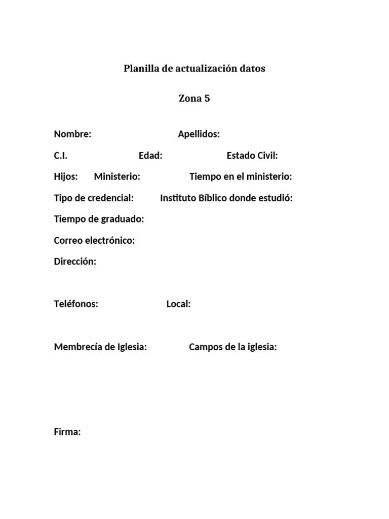 Planilla Distrito | PDF