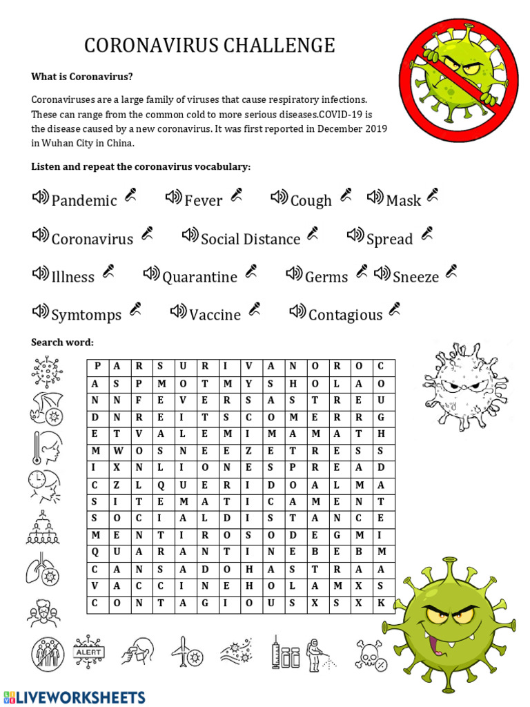 CORONAVIRUS CHALLENGE | PDF