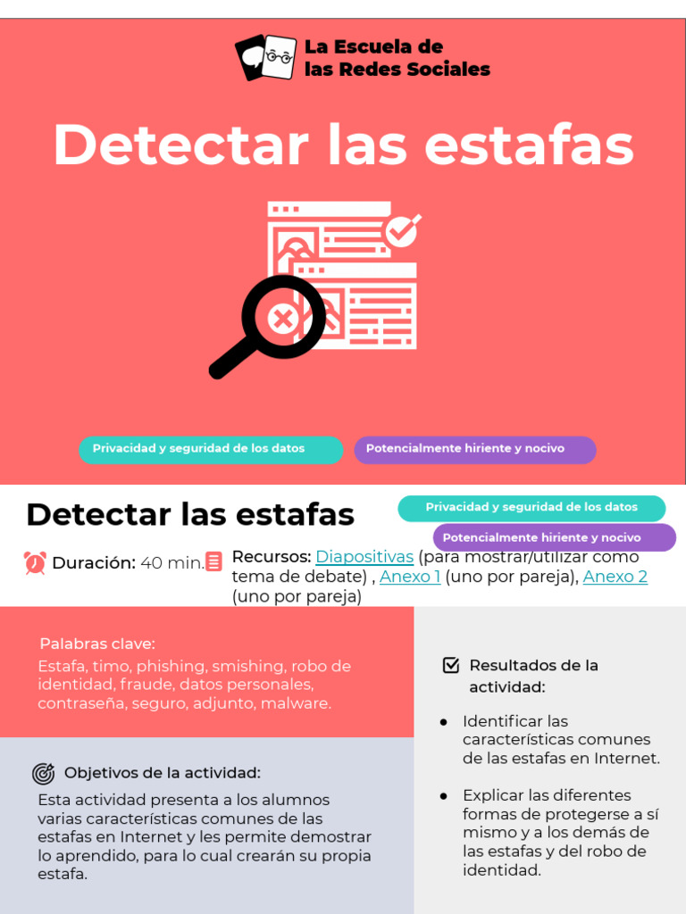 Características de las estafas en Internet | PDF | Internet | Contraseña