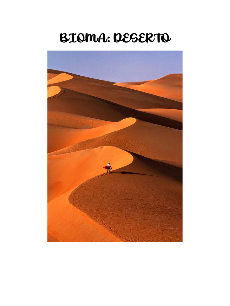 Bioma Deserto | PDF